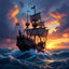 Pirate Ship Wallpapers - AI Generated Art