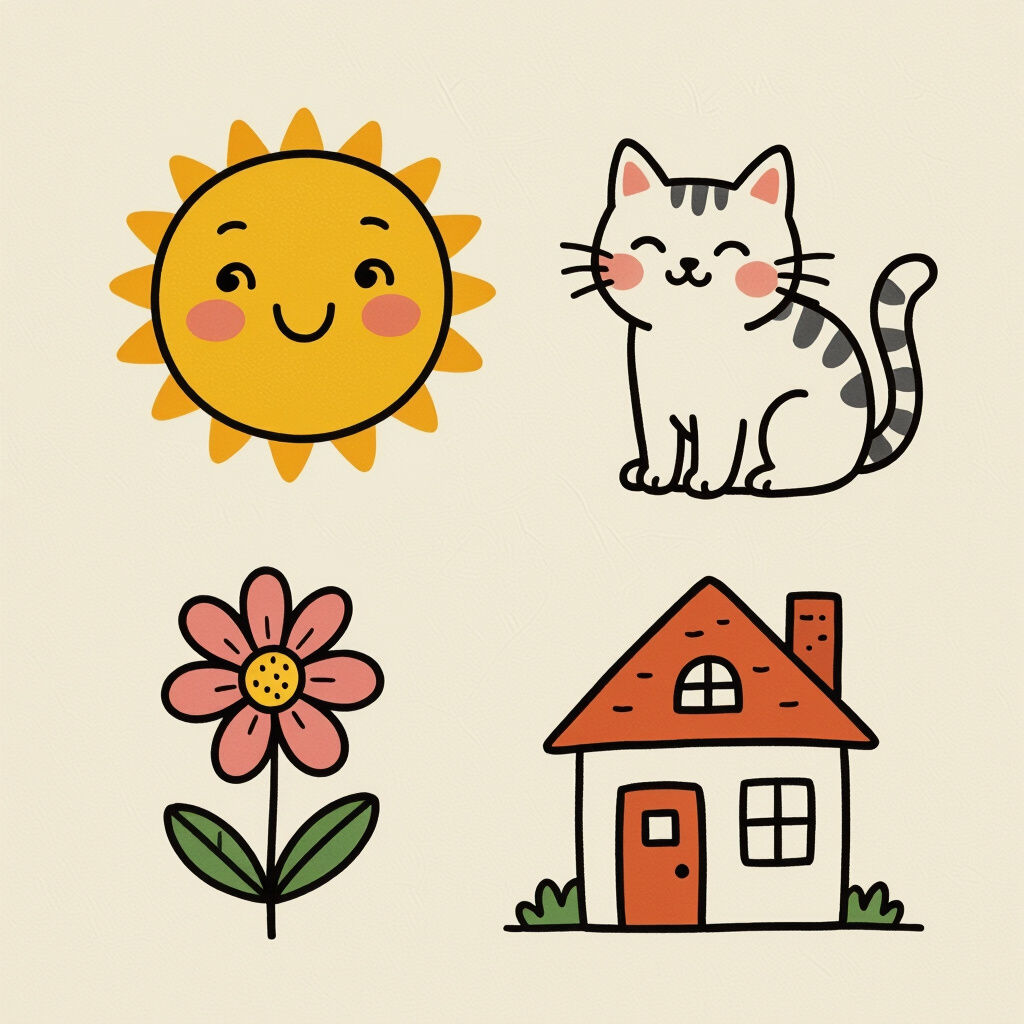 Easy Drawings - AI Art Gallery