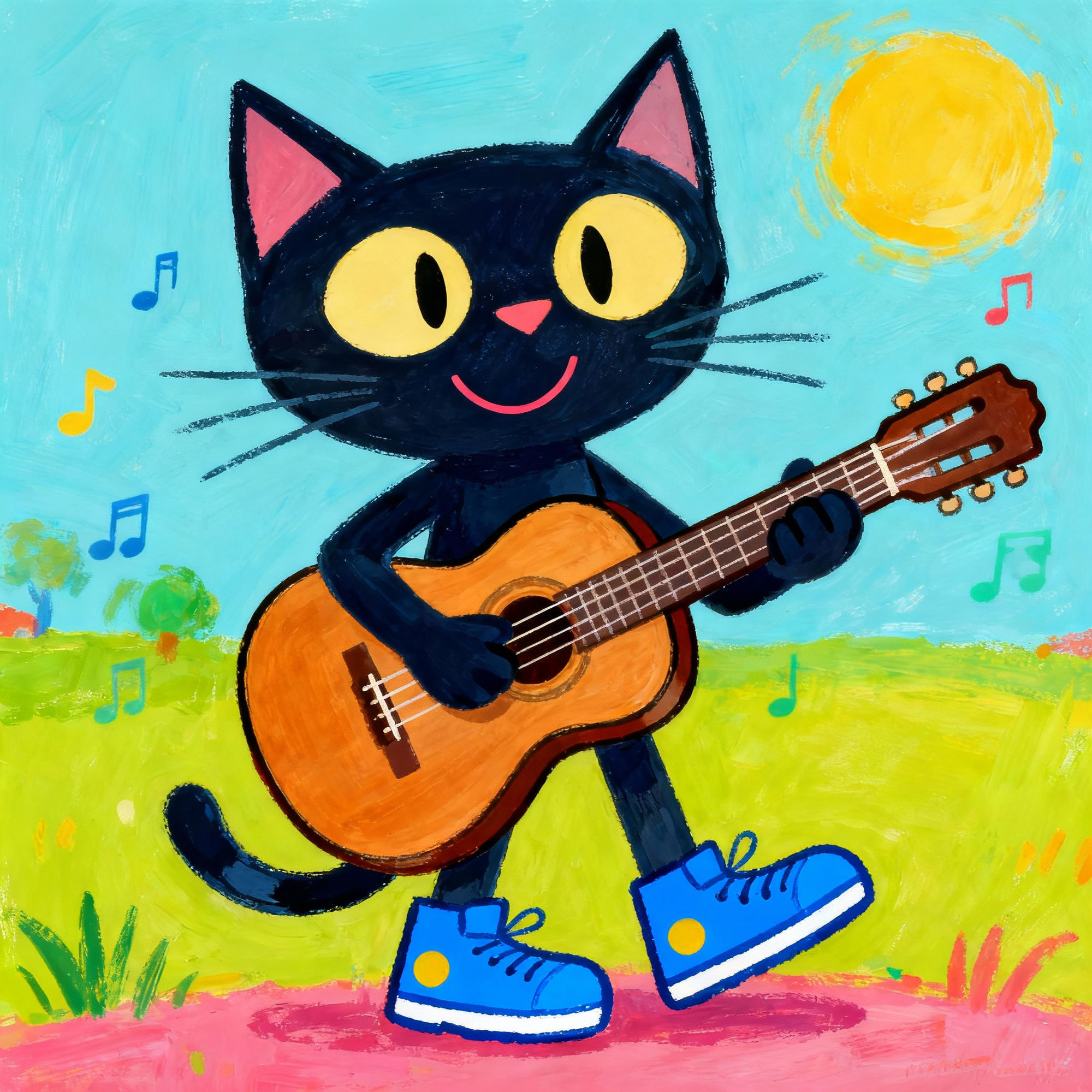 Pete The Cat Drawings - AI Art Generator