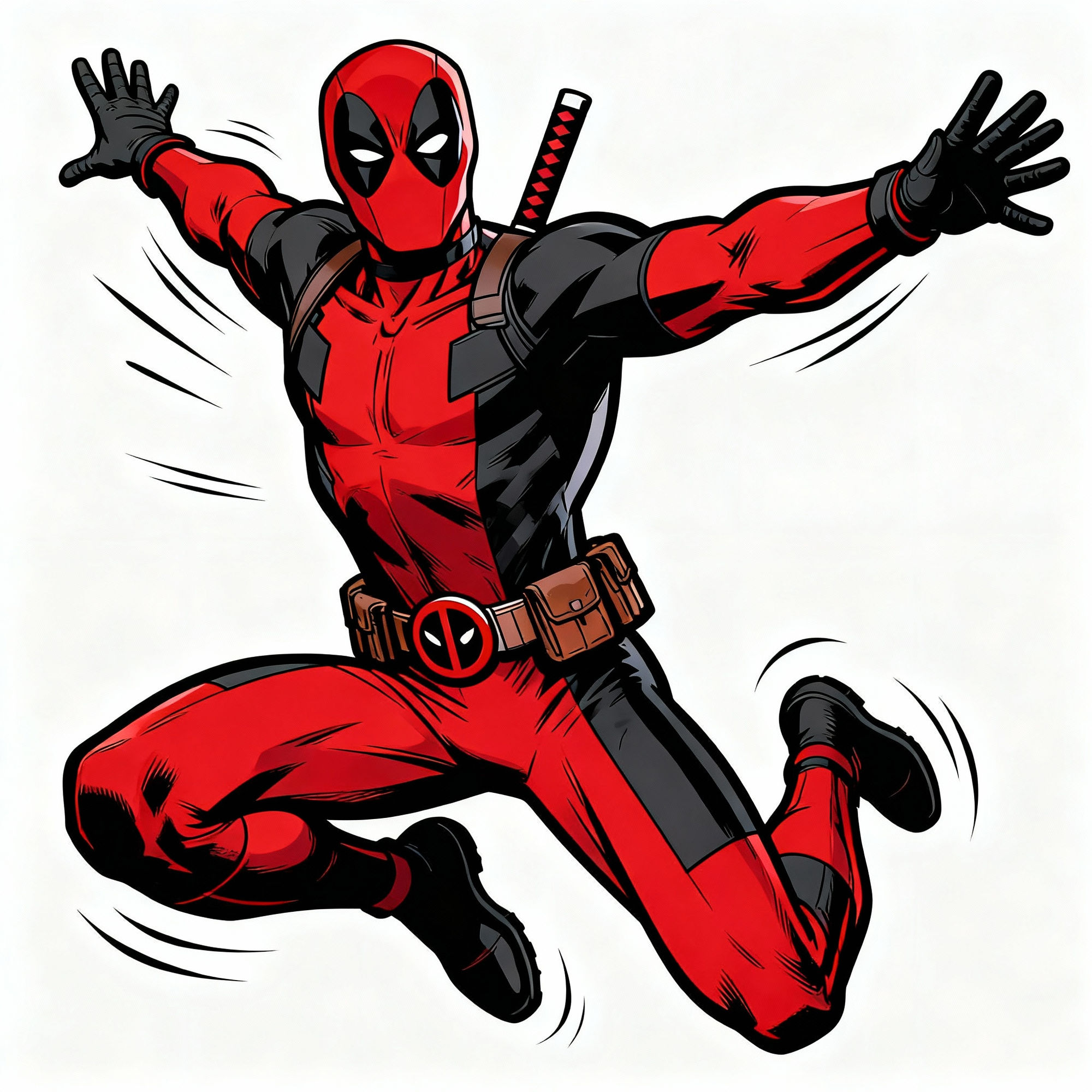 Deadpool Easy Drawing - Create Fan Art With AI