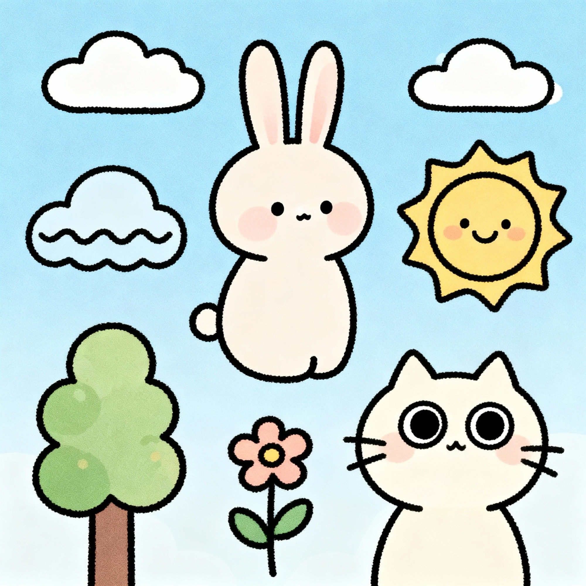Cute Easy Drawings - AI Art Generator