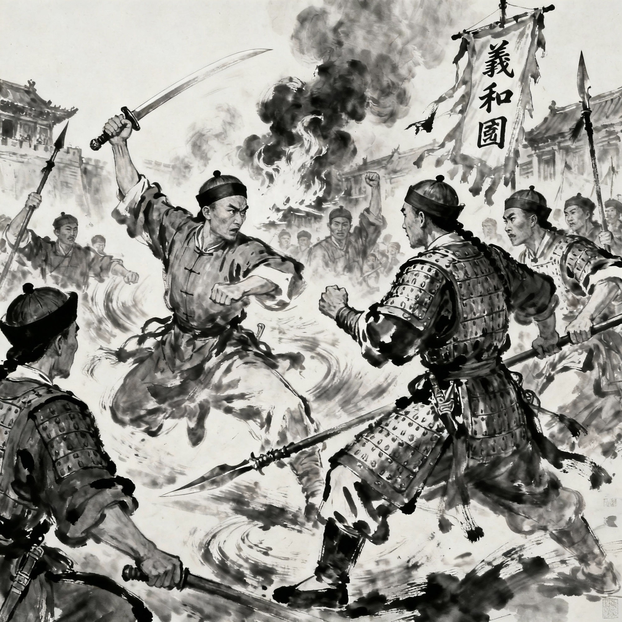 Boxer Rebellion Drawings - Create Historical Art With AI