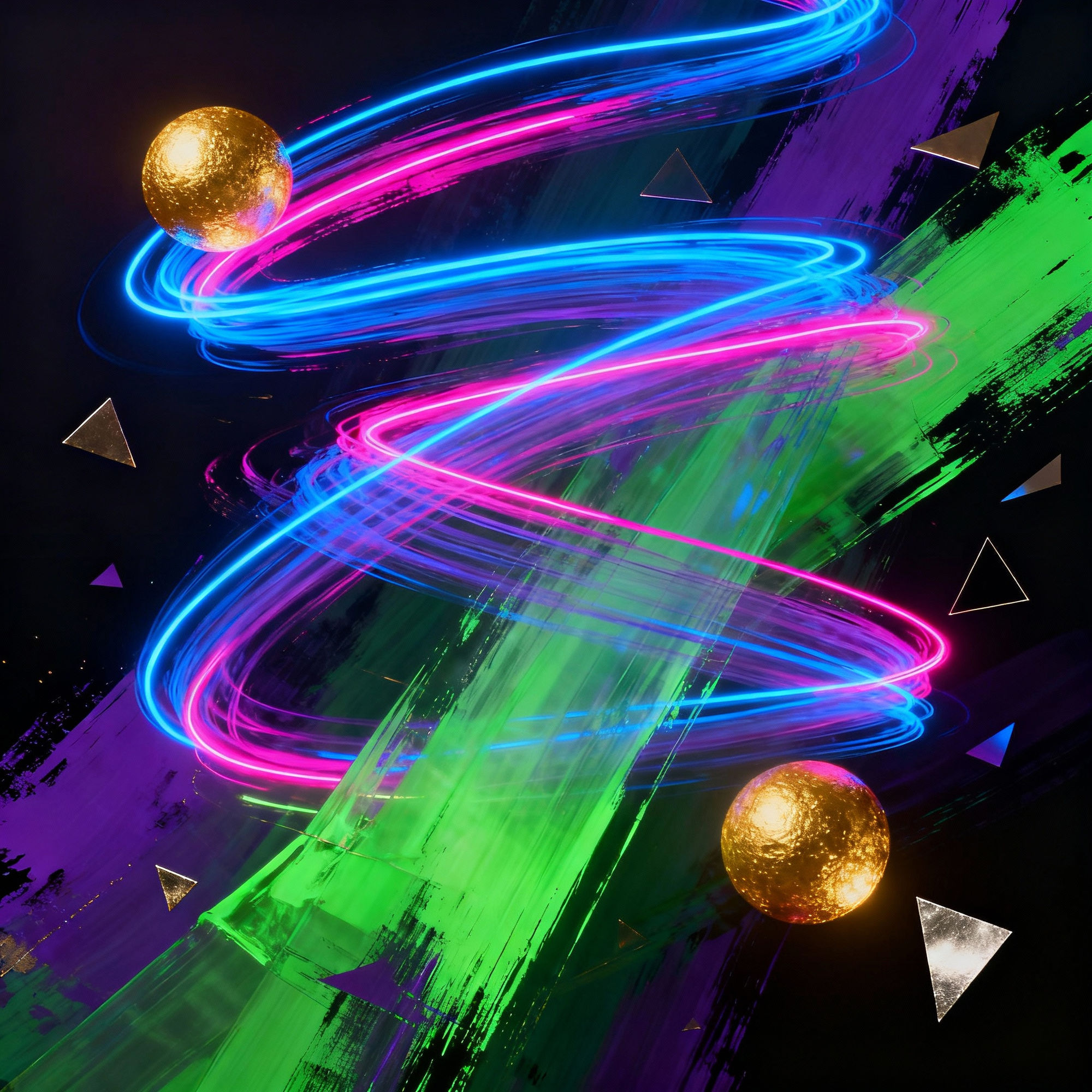 Lights Drawing - Create Stunning Light Art With AI