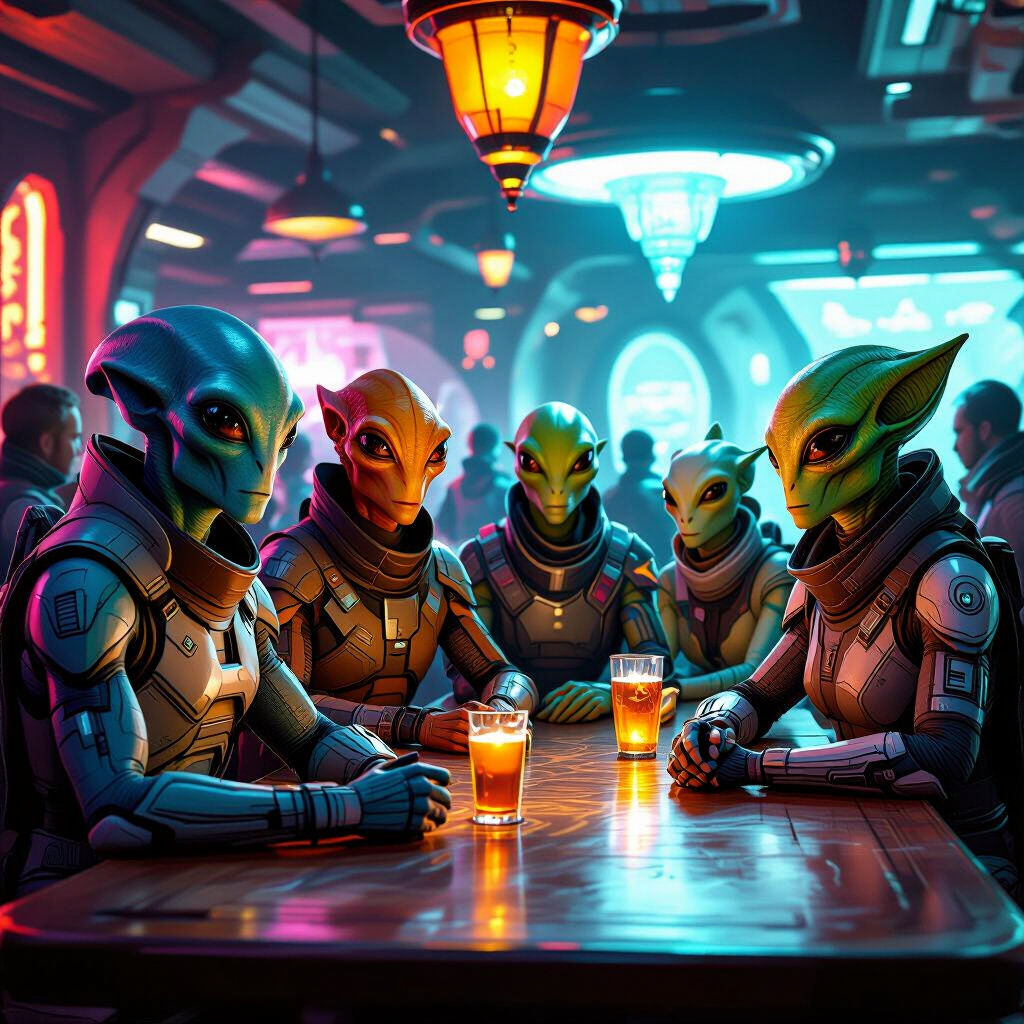 Alien Rpg Art - Generate Unique Sci-fi Characters