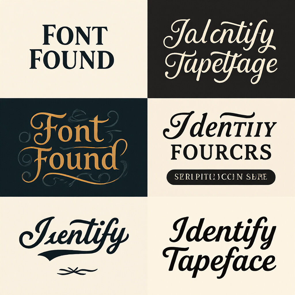 Find Fonts From Images - AI Font Identifier