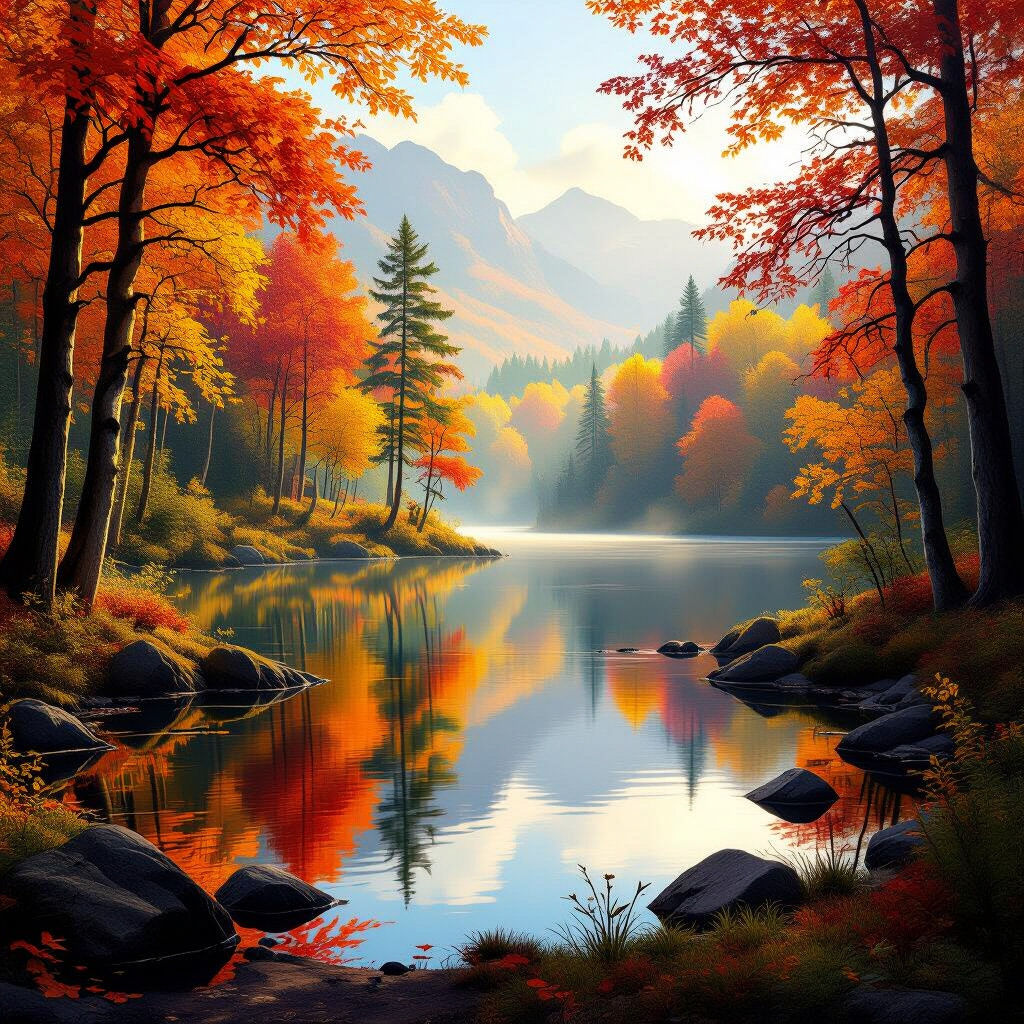 Fall Wallpaper For Computer - Stunning AI Art