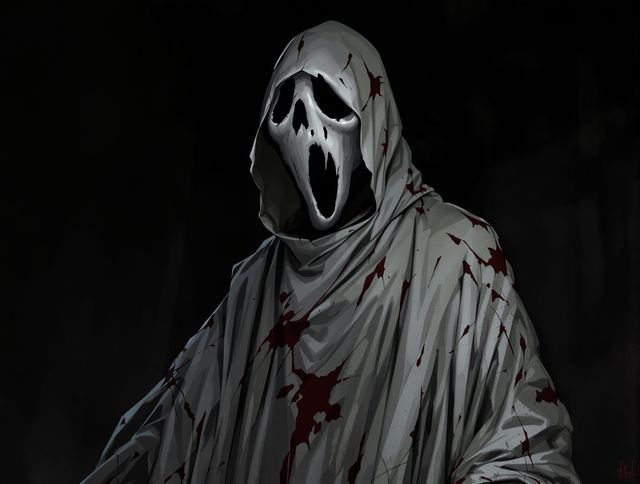Spooky Ghostface Drawing Tutorials