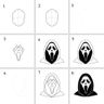 Spooky Ghostface Drawing Tutorials