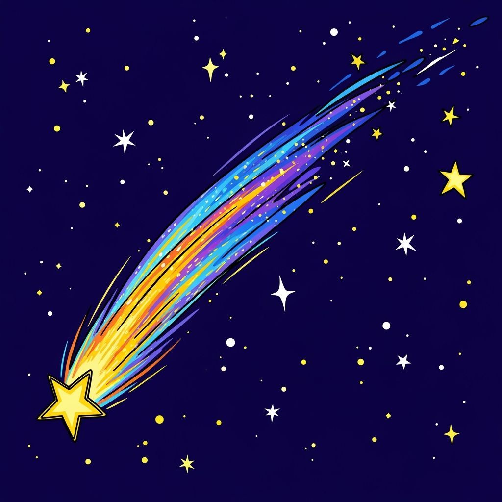 AI Shooting Star Drawings - Browse And Create