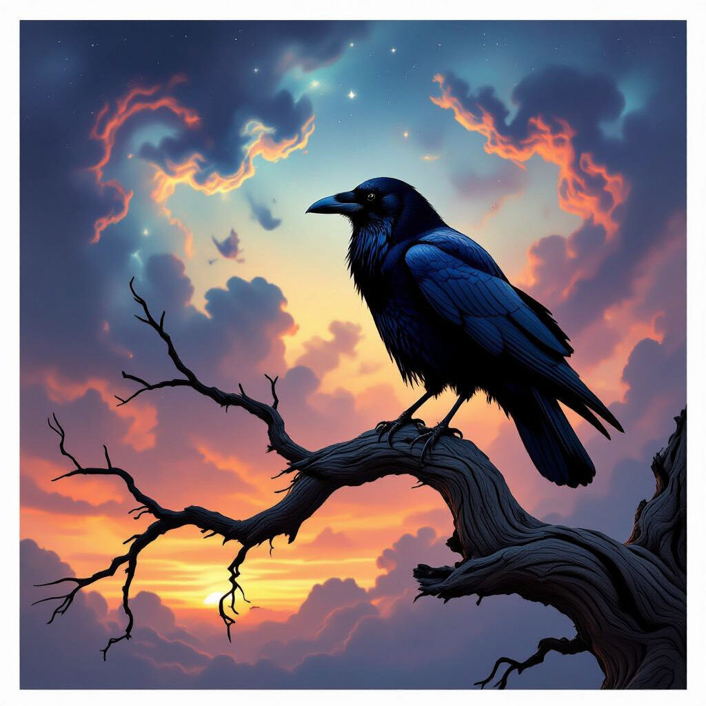 The Crow Art - AI Generated Images
