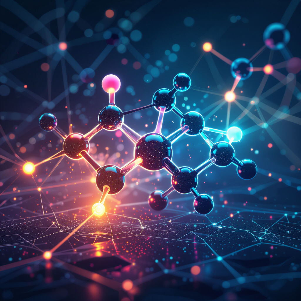 Picture Of Molecule - AI Generated Art | Nightcafe