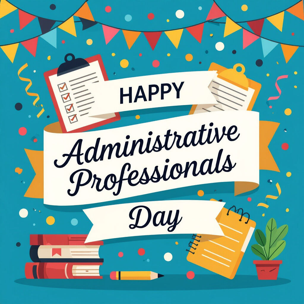 Happy Administrative Professionals Day 2025 Images - AI Generated Art
