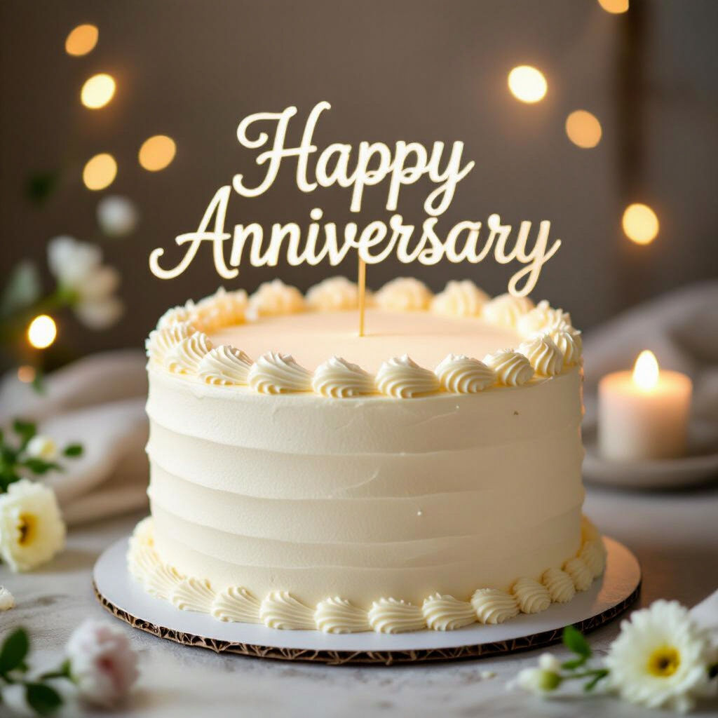Happy Anniversary Cake Images - Create Yours With AI
