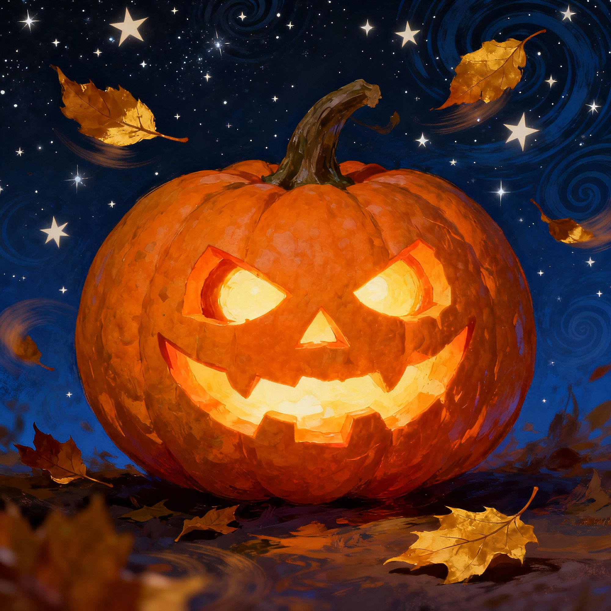 Jack O'lantern Drawings - AI Generated Art