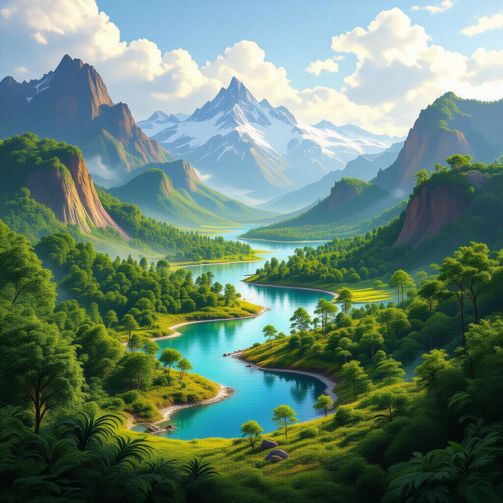 Natural Resources Pictures - AI Generated Art