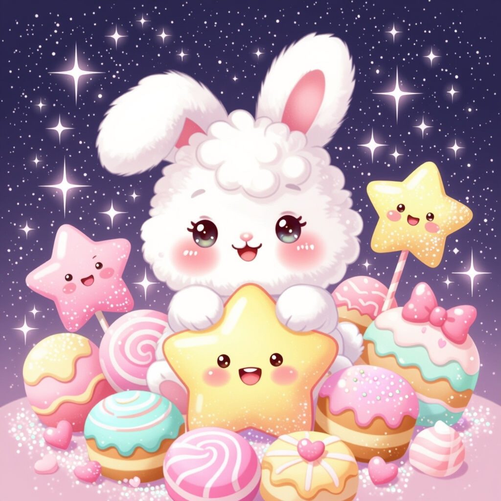 Kawaii Aesthetic Wallpaper - Cute Designs Made With AI