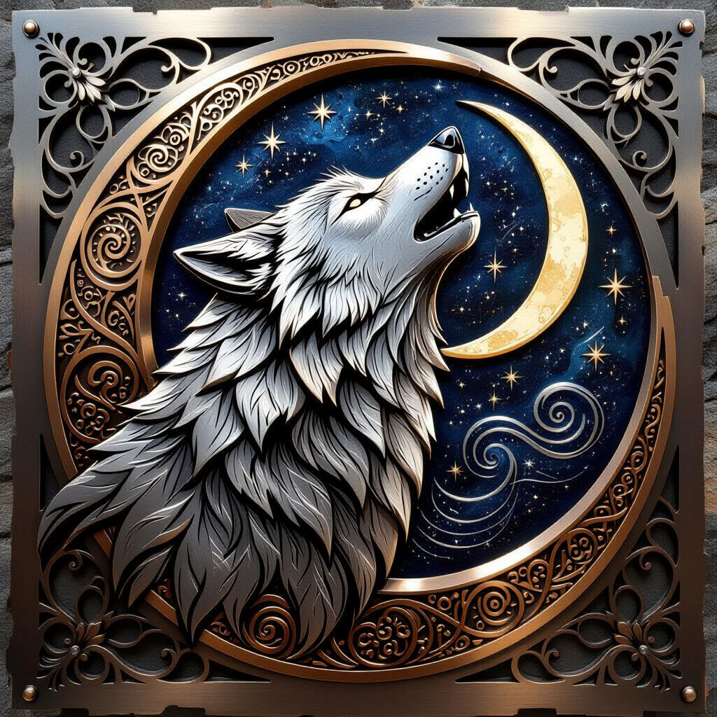 Custom Metal Art - Create Unique Designs With AI