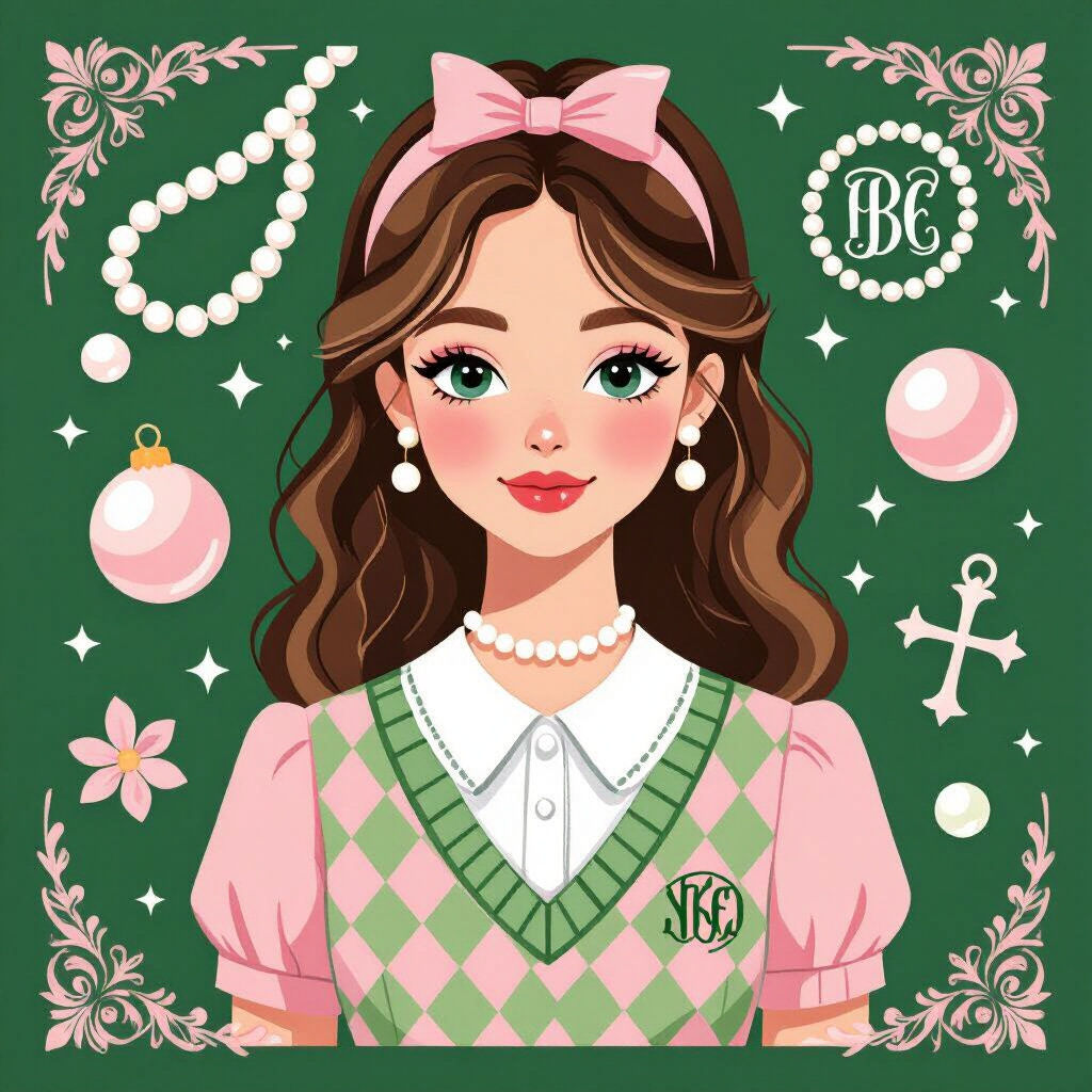Preppy Wallpaper Aesthetic Girl - Create Yours Now!
