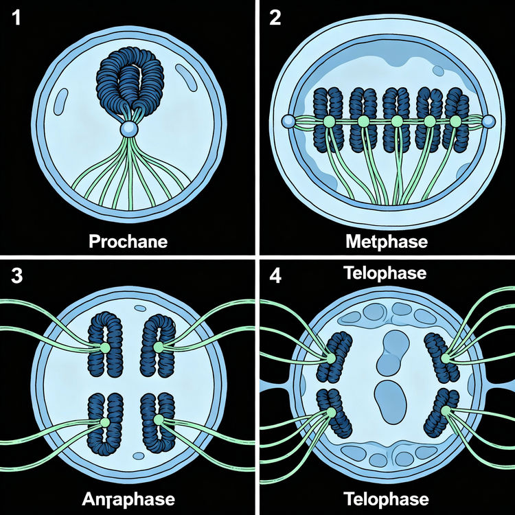 Mitosis Drawings - AI Generated Visuals