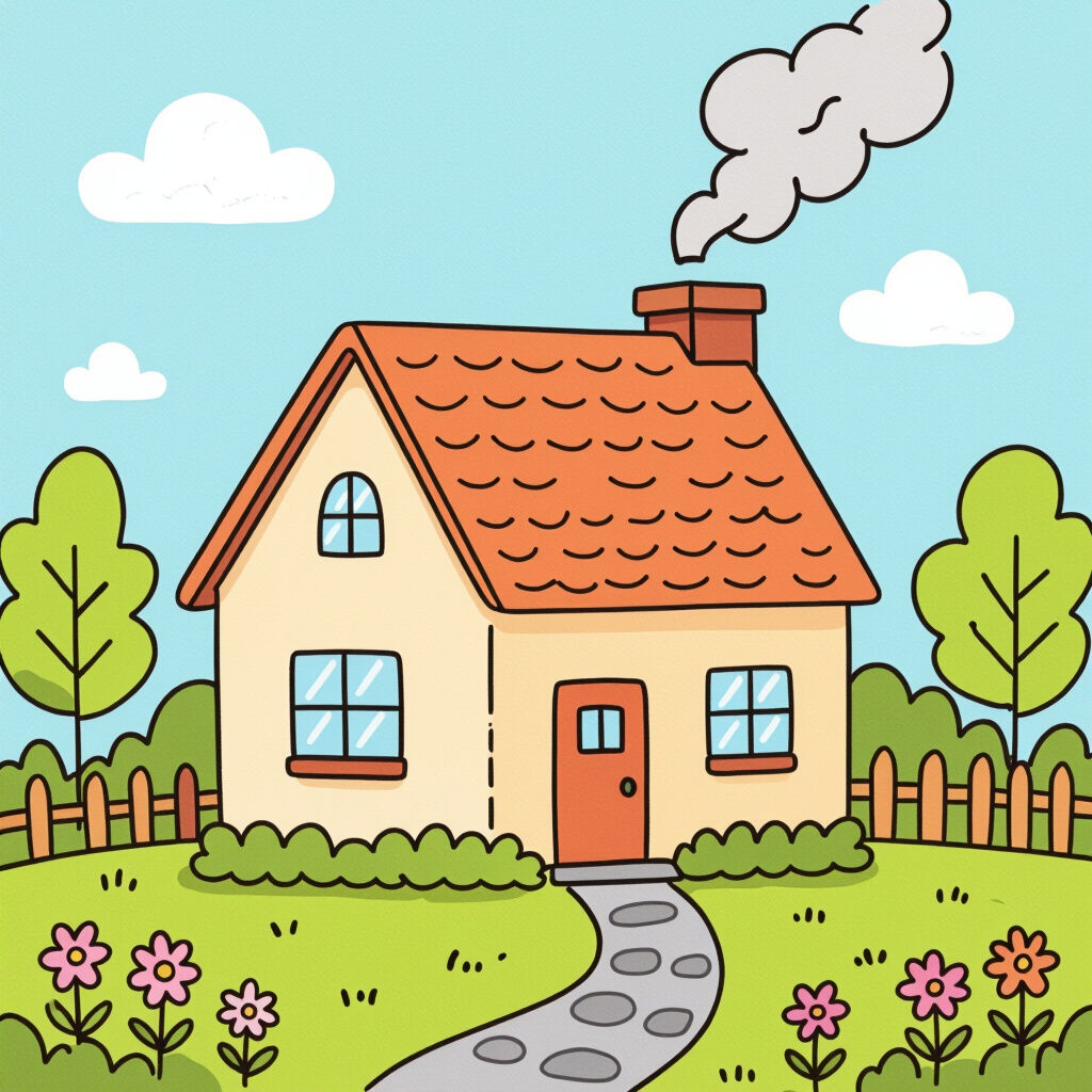 Easy Home Drawings - AI Art Generator | Nightcafe