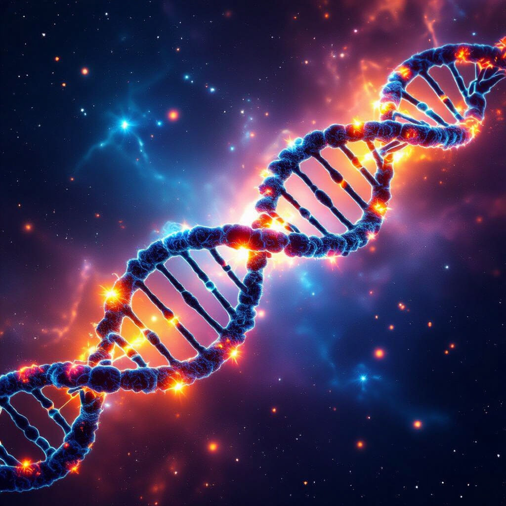 Nucleotide Pictures - AI Generated Art