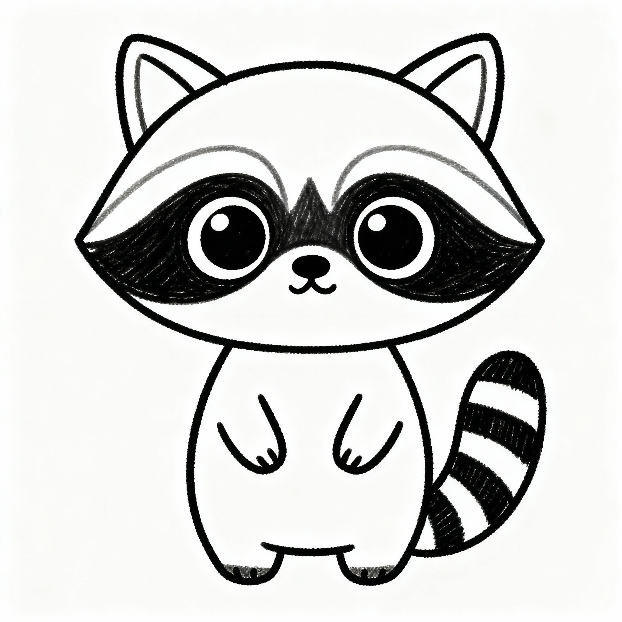 Easy Raccoon Drawings - Create Adorable Art With AI
