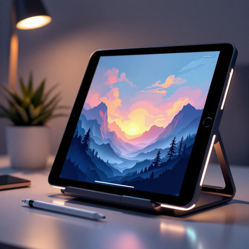 Ipad Drawing Stand Art - Create Unique Designs With AI