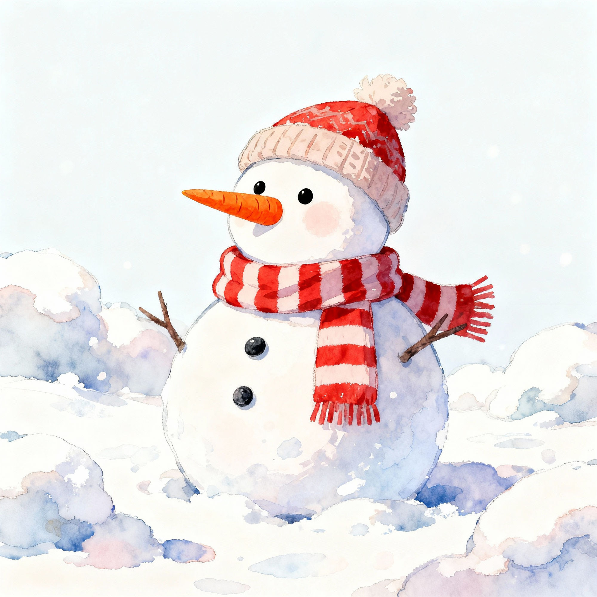 Snowman Images Drawing - Create Your Own AI Art