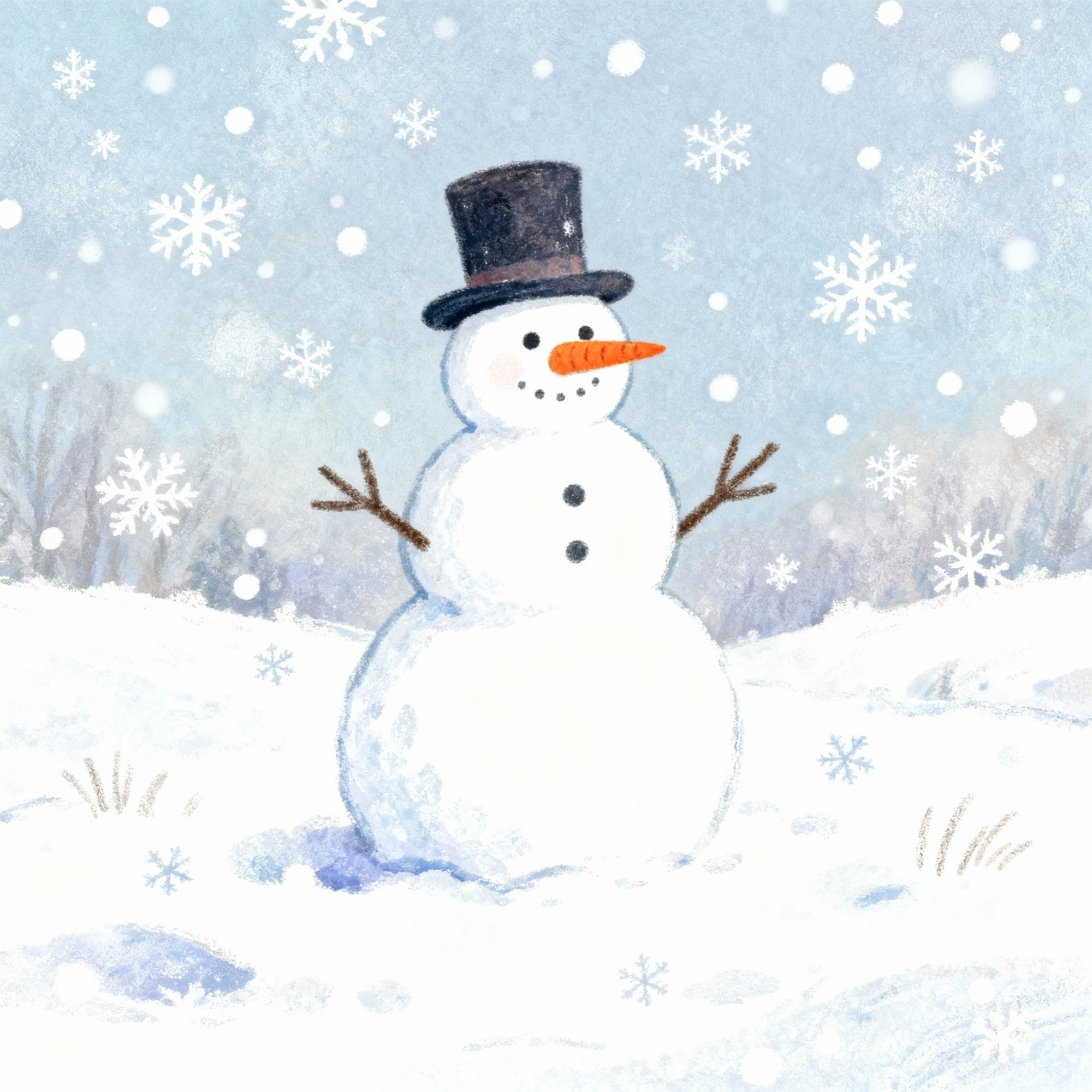Snowman Drawings - Create Festive AI Art