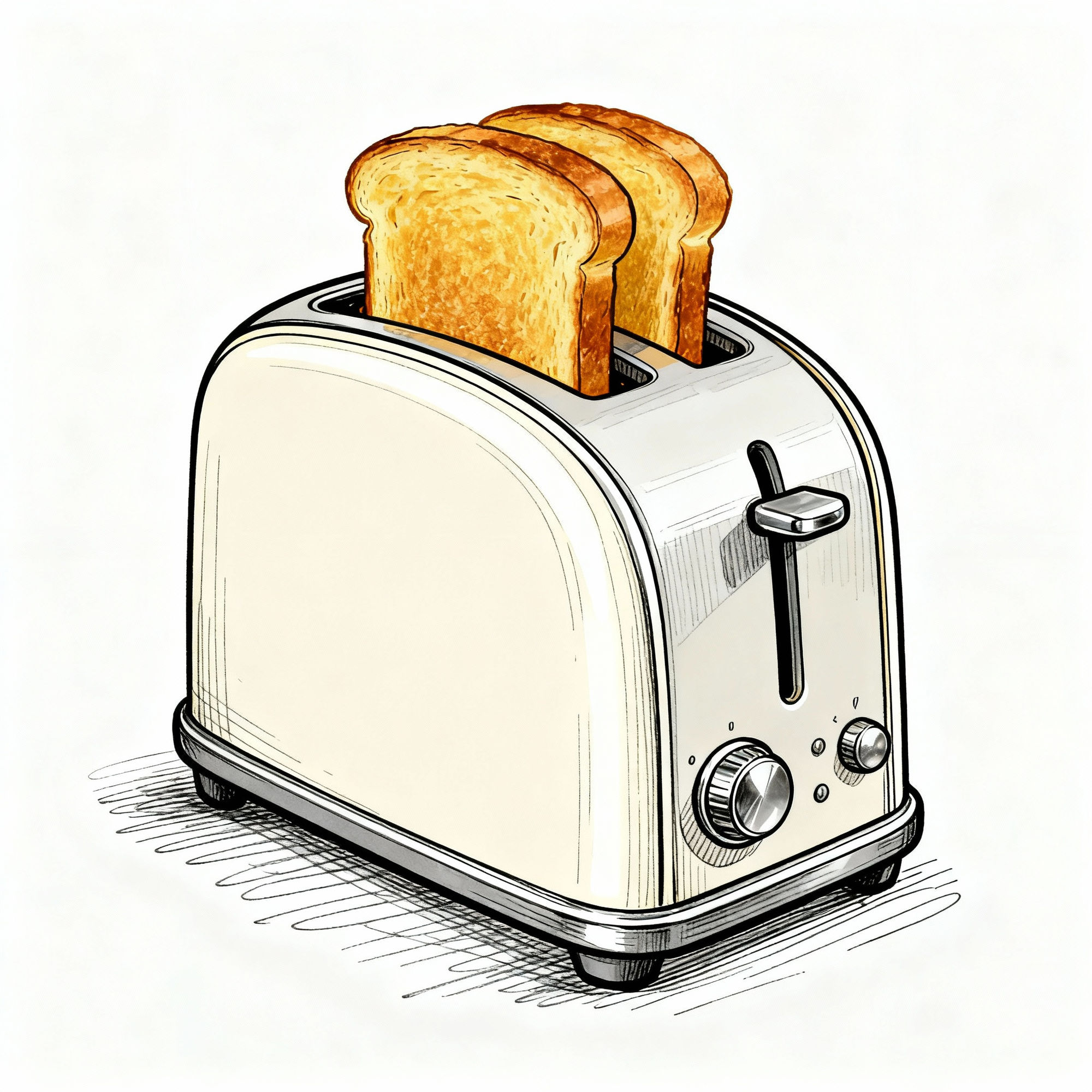 Toaster Drawings - Unique AI Art Gallery