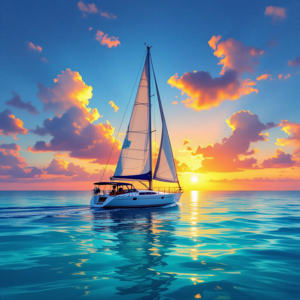Sailboat Pictures - Create Your Own AI Art