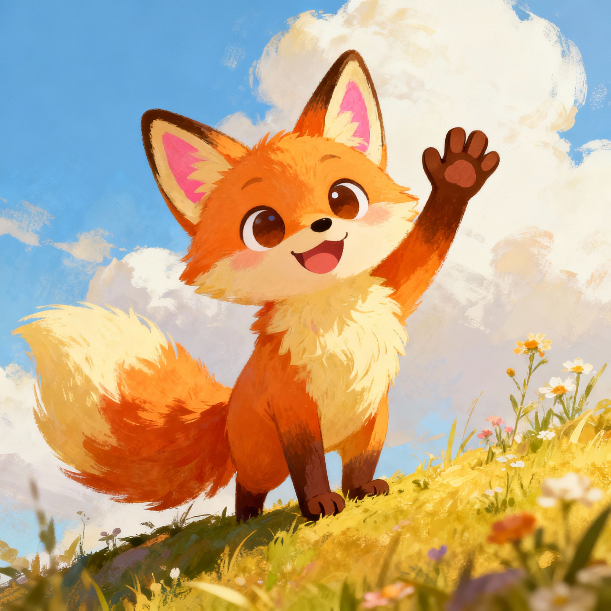 Cartoon Fox Drawings - Create Your Own AI Fox Art