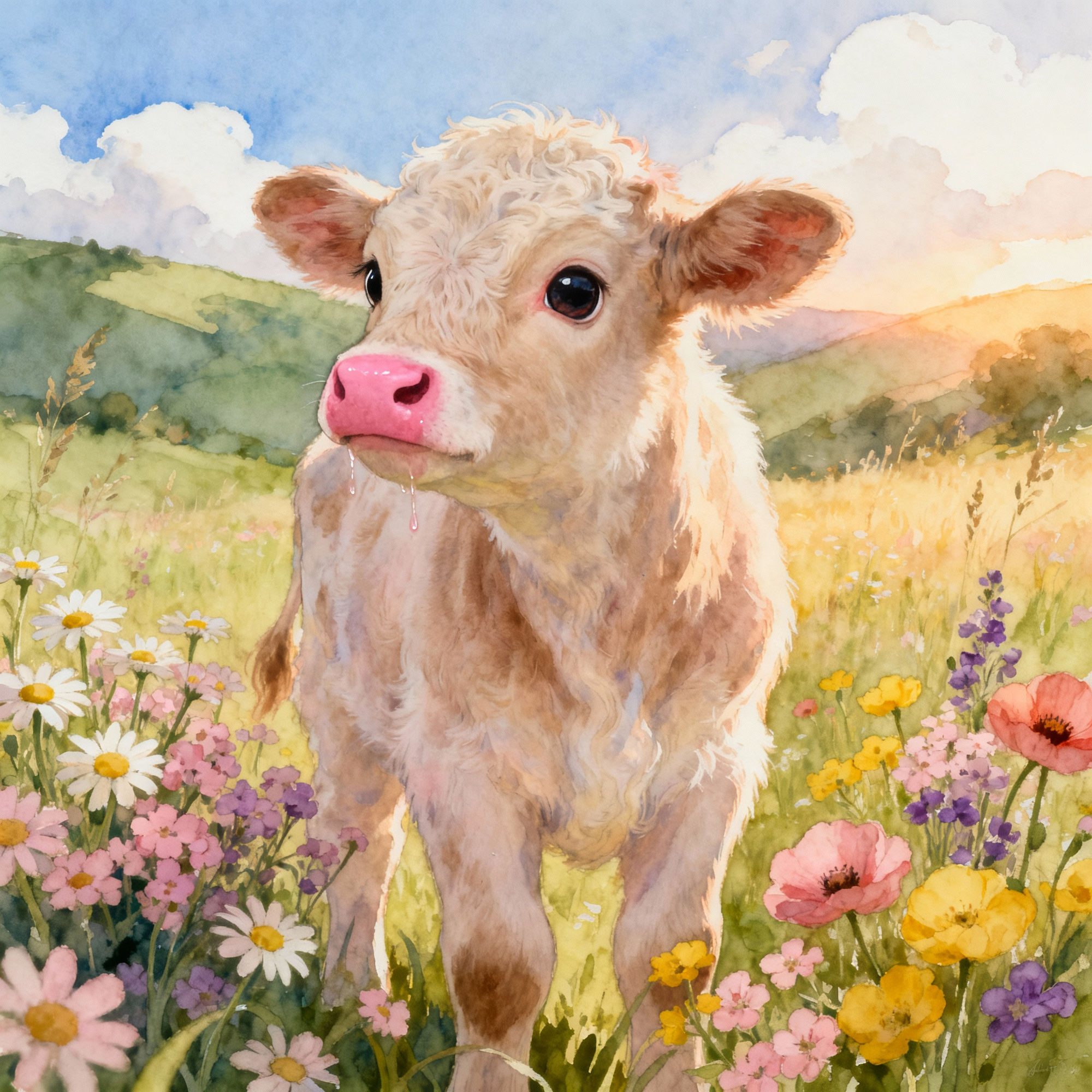 Baby Cow Drawings - Create Cute Art With AI