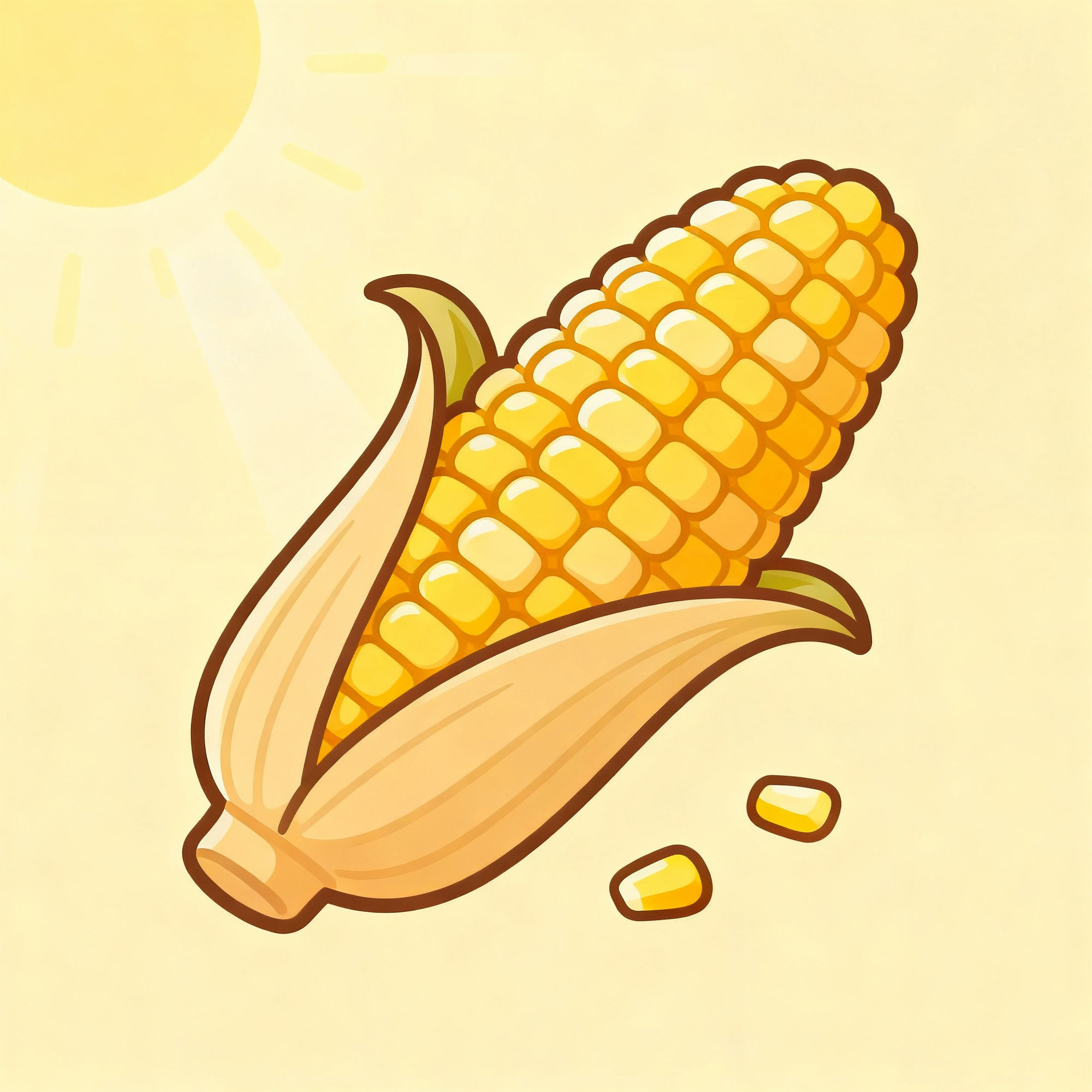 Easy Corn Drawing - Create Simple Corn Art With AI