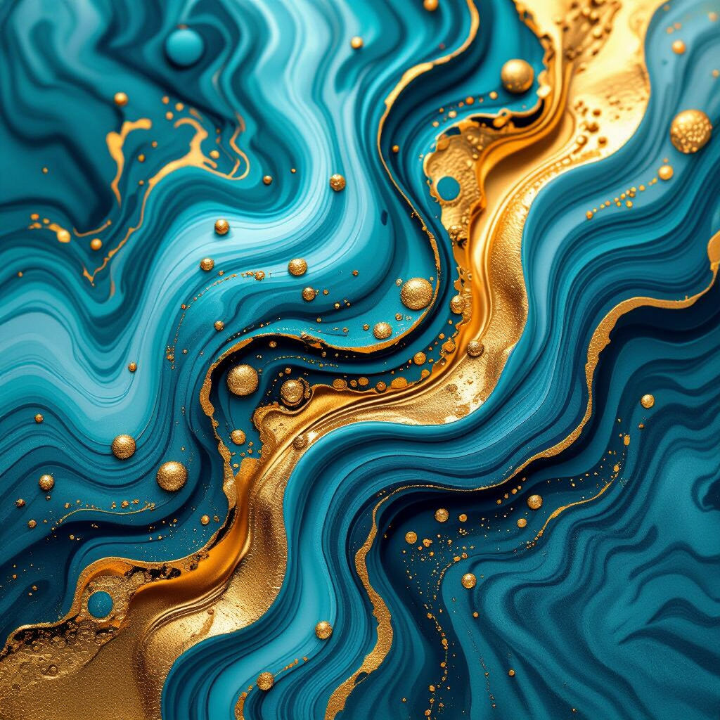 Teal Wall Art - Generate Unique Designs With AI