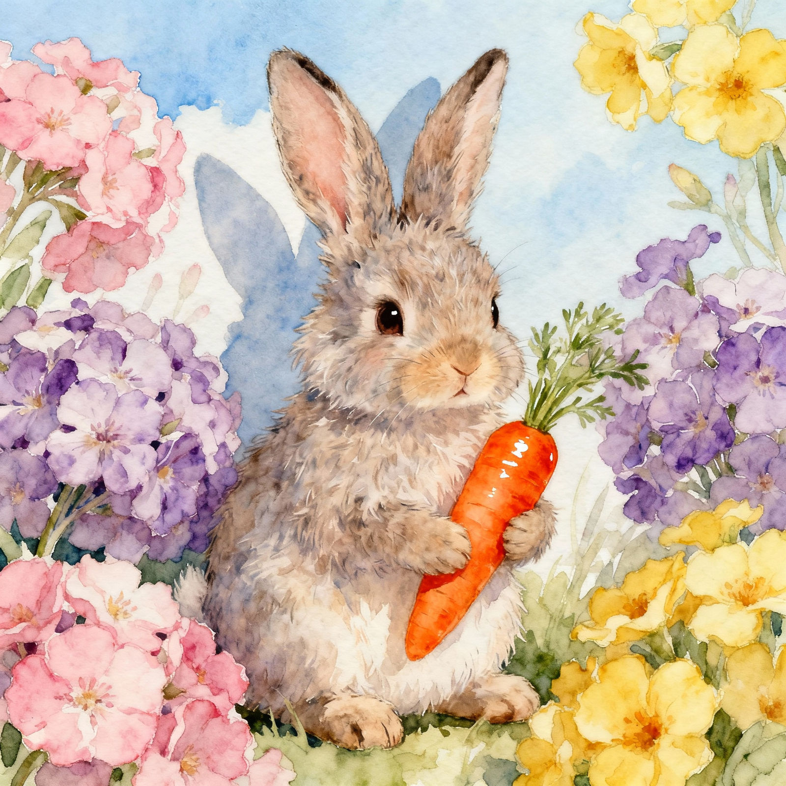 Drawing Bunnies - AI Art Gallery