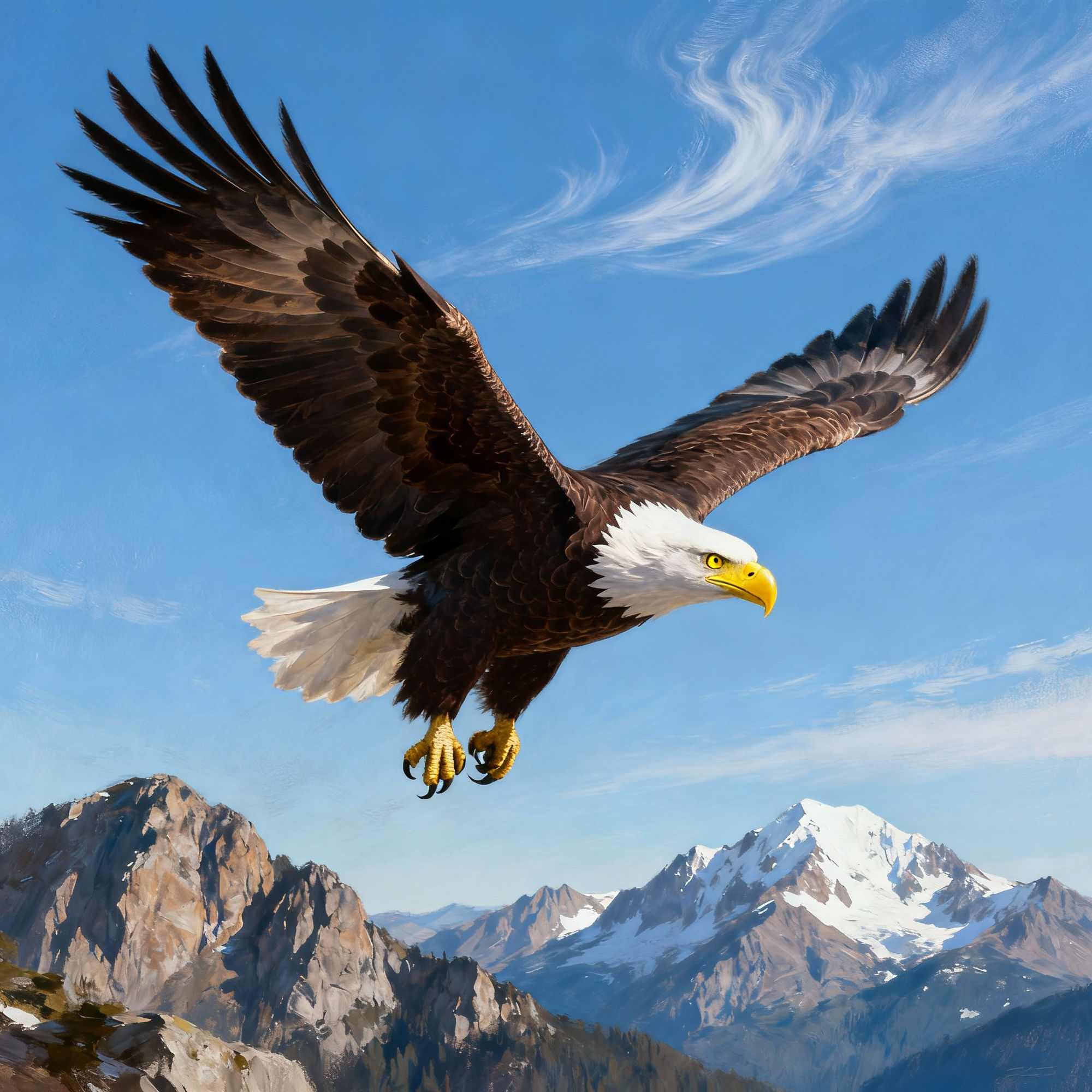 Eagle Drawings - AI Generated Art