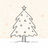 Simple Christmas Tree Drawings - Easy AI Art