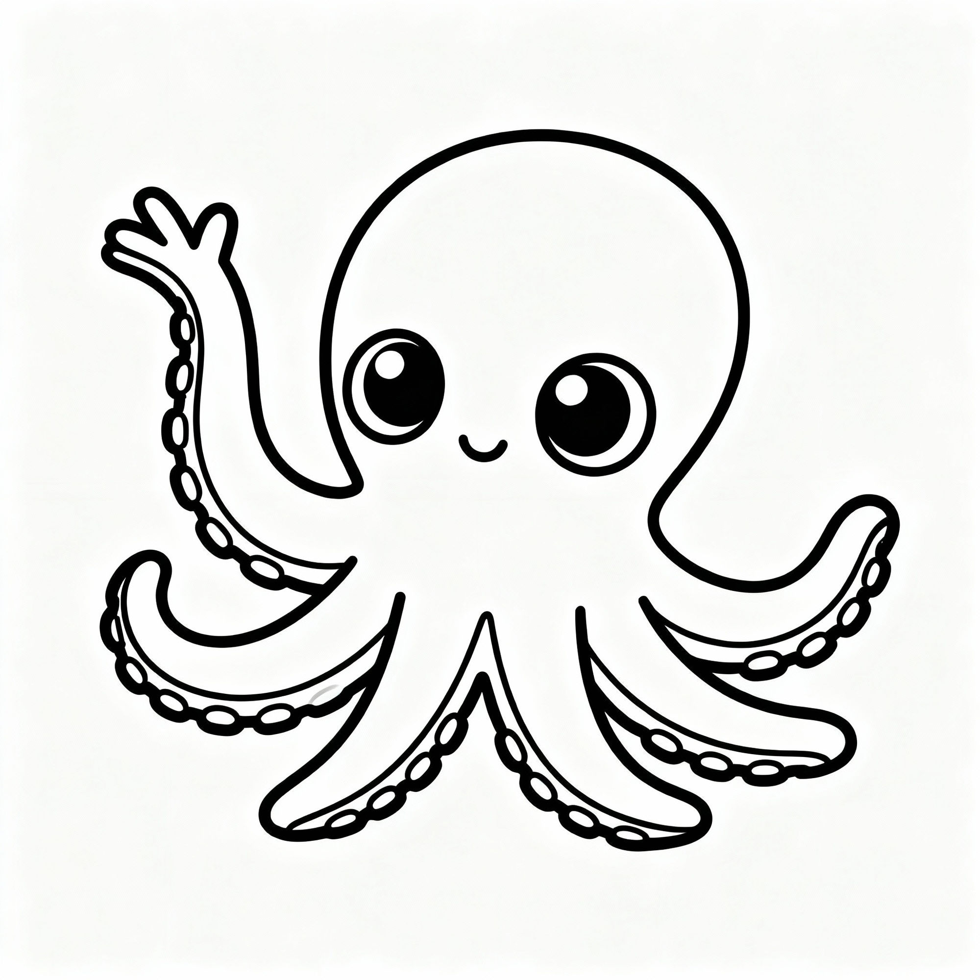 Octopus Easy Drawing - Create Simple Octopus Art With AI