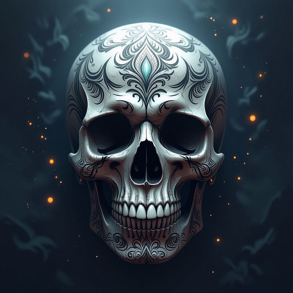 Skull Wallpapers - AI Generated Art Gallery