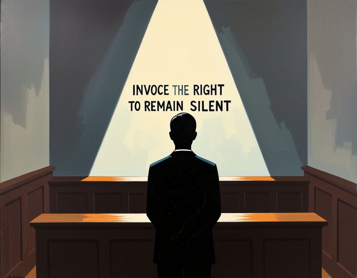 5th Amendment Drawings Gallery | AI Legal Art