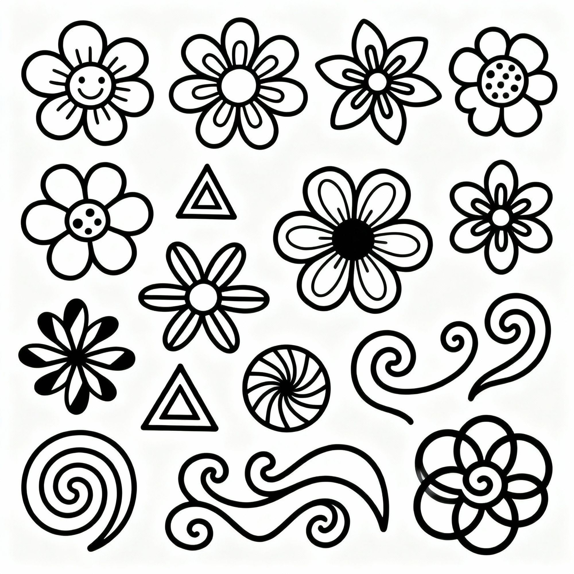 Printable Nail Design & Nail Art Coloring Pages - Create Yours!