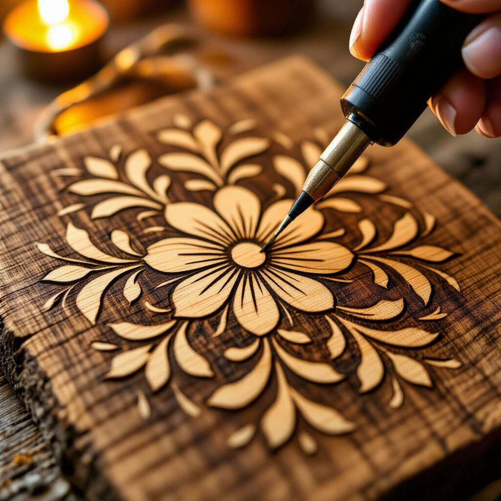 Easy Beginner Wood Burning Art - Create Your Own