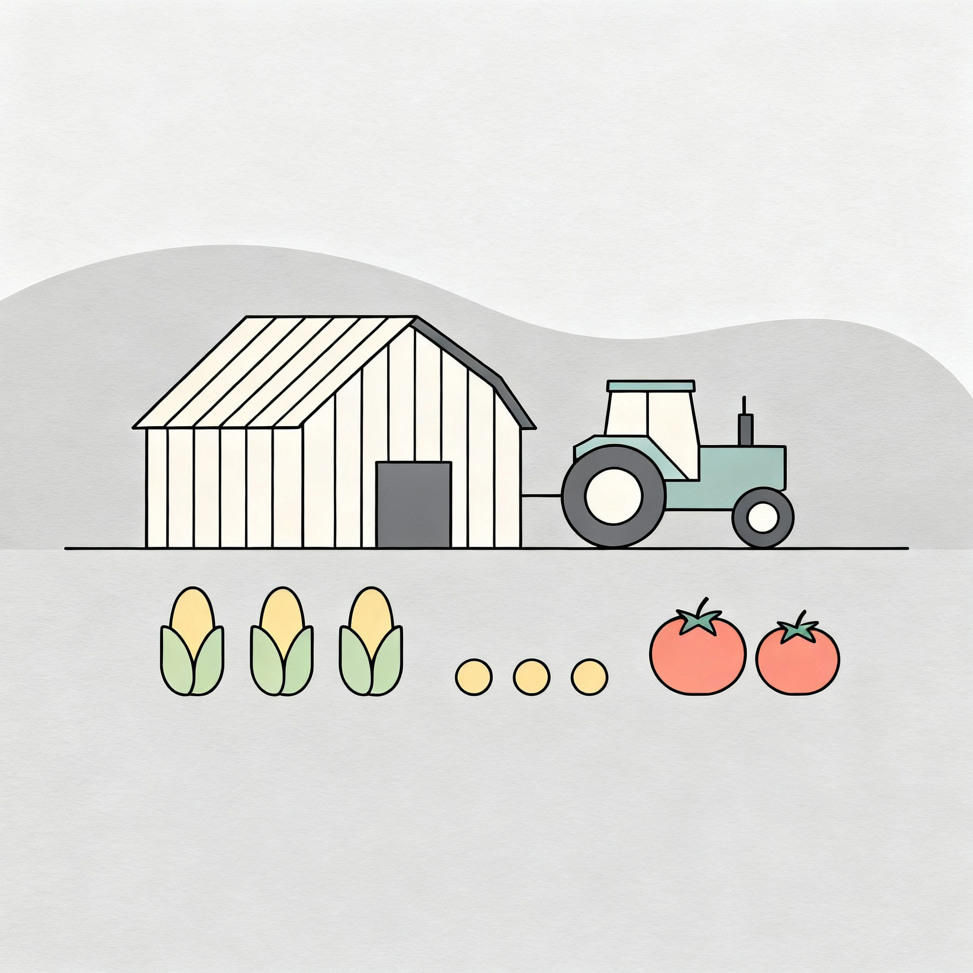 Easy Agriculture Drawings - AI Art Generator