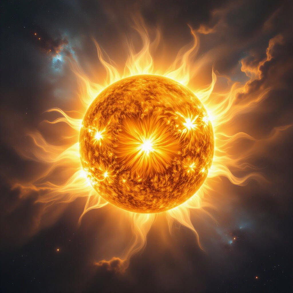 Stunning Sun Images - AI Generated Art