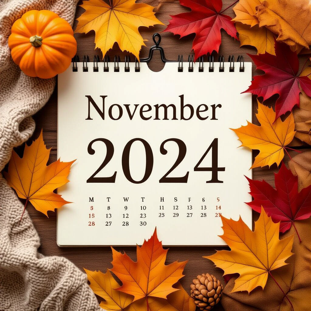 November 2024 Calendar Wallpaper - Get Yours Now!