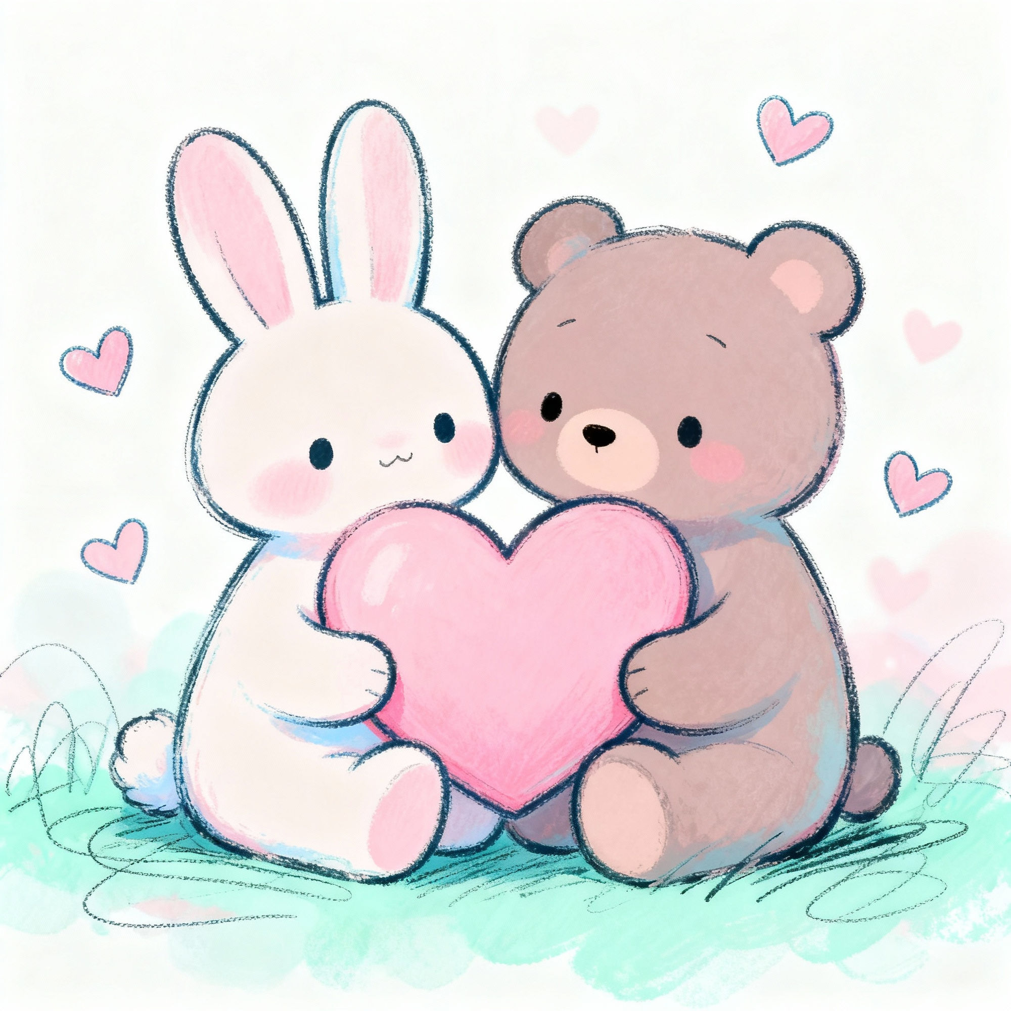 Valentine Drawings - AI Art Gallery