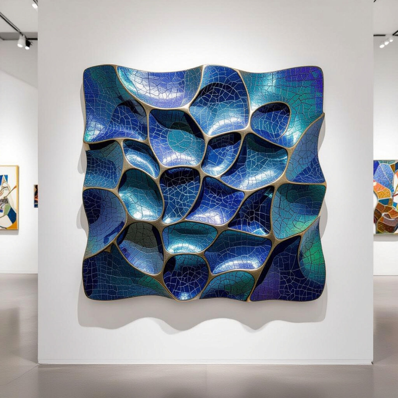 AI-generated Ceramic Wall Art - Create Yours