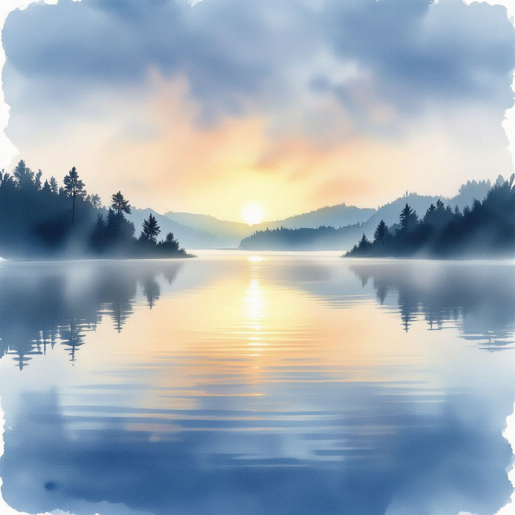 Drawing Water - AI Art Gallery | Create Your Own