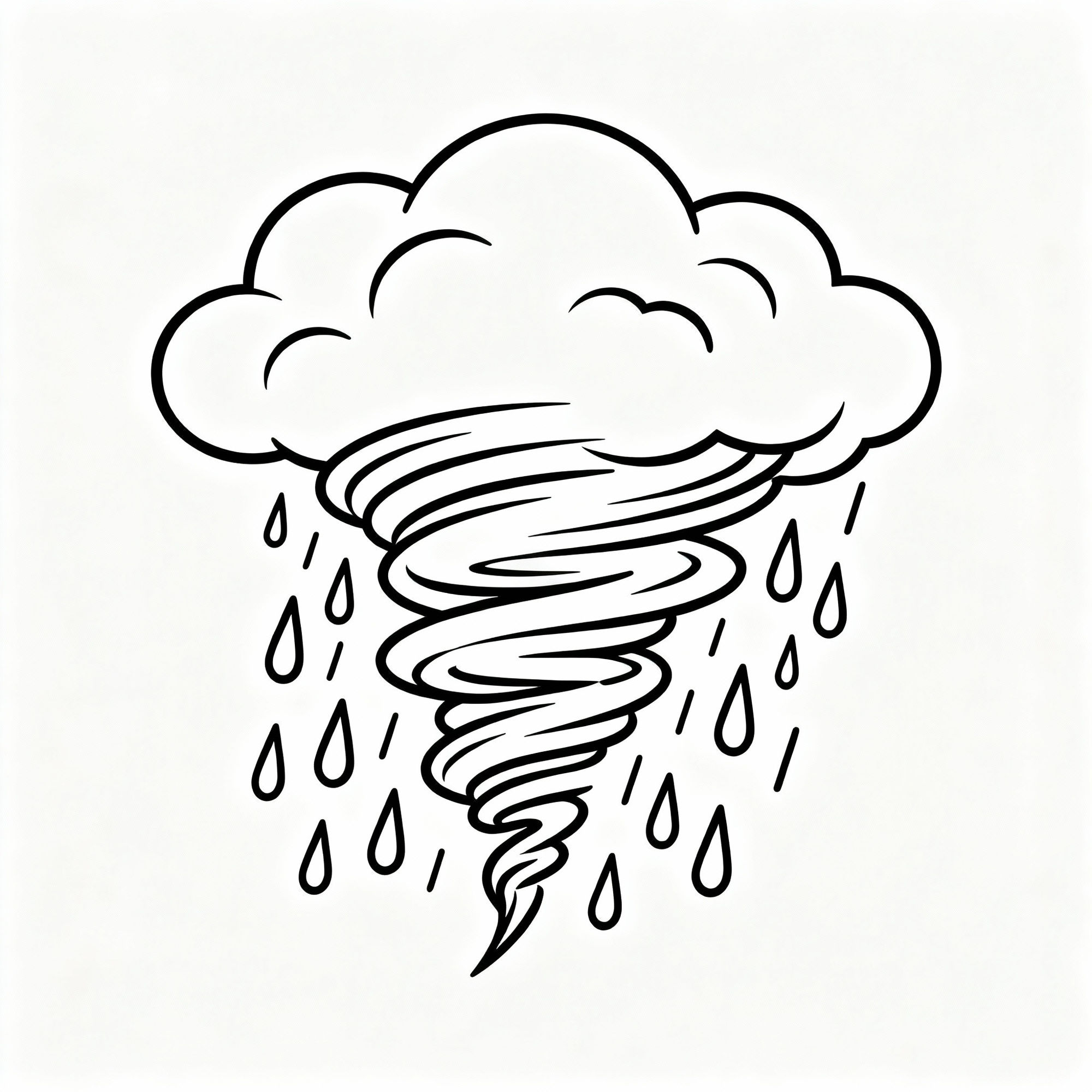 Easy Hurricane Drawing Tutorials & Art